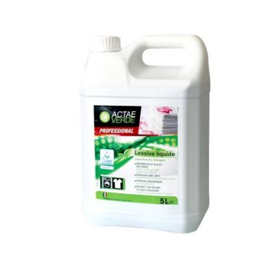 LESSIVE LIQUIDE ECOLABEL ULTRA CONCENTREE 5L - ADF Hygiène